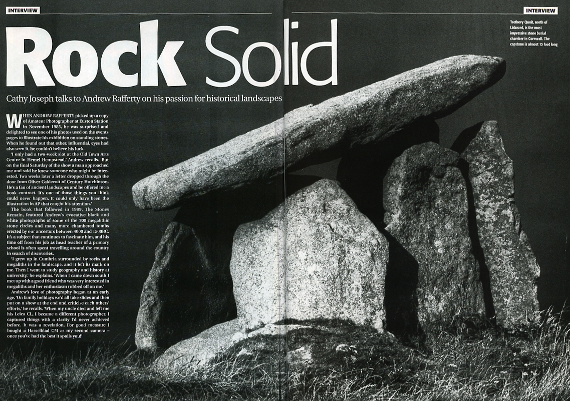 Amateur Photographer Interview 24/05/97 :: Andrew Rafferty